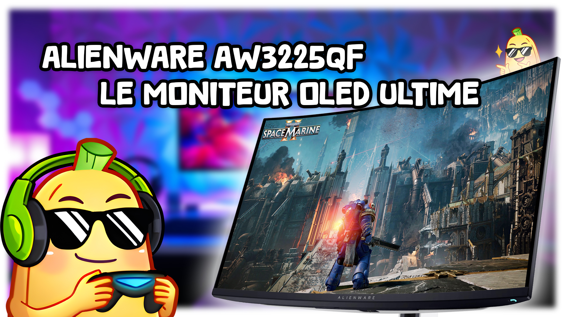 Alienware AW3225QF : Le Retour Du Roi (4K/OLED/240Hz) – Le test ...